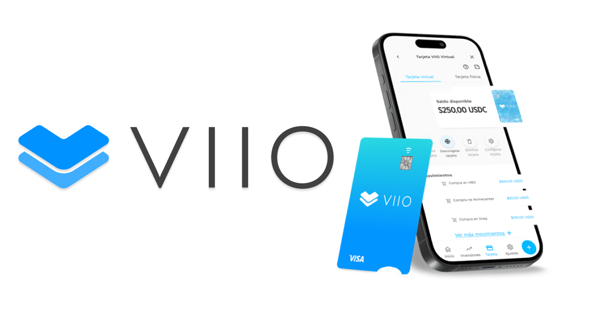 VIIO | Tu cuenta en Dólares: Envía, Recibe y Gasta Globalmente